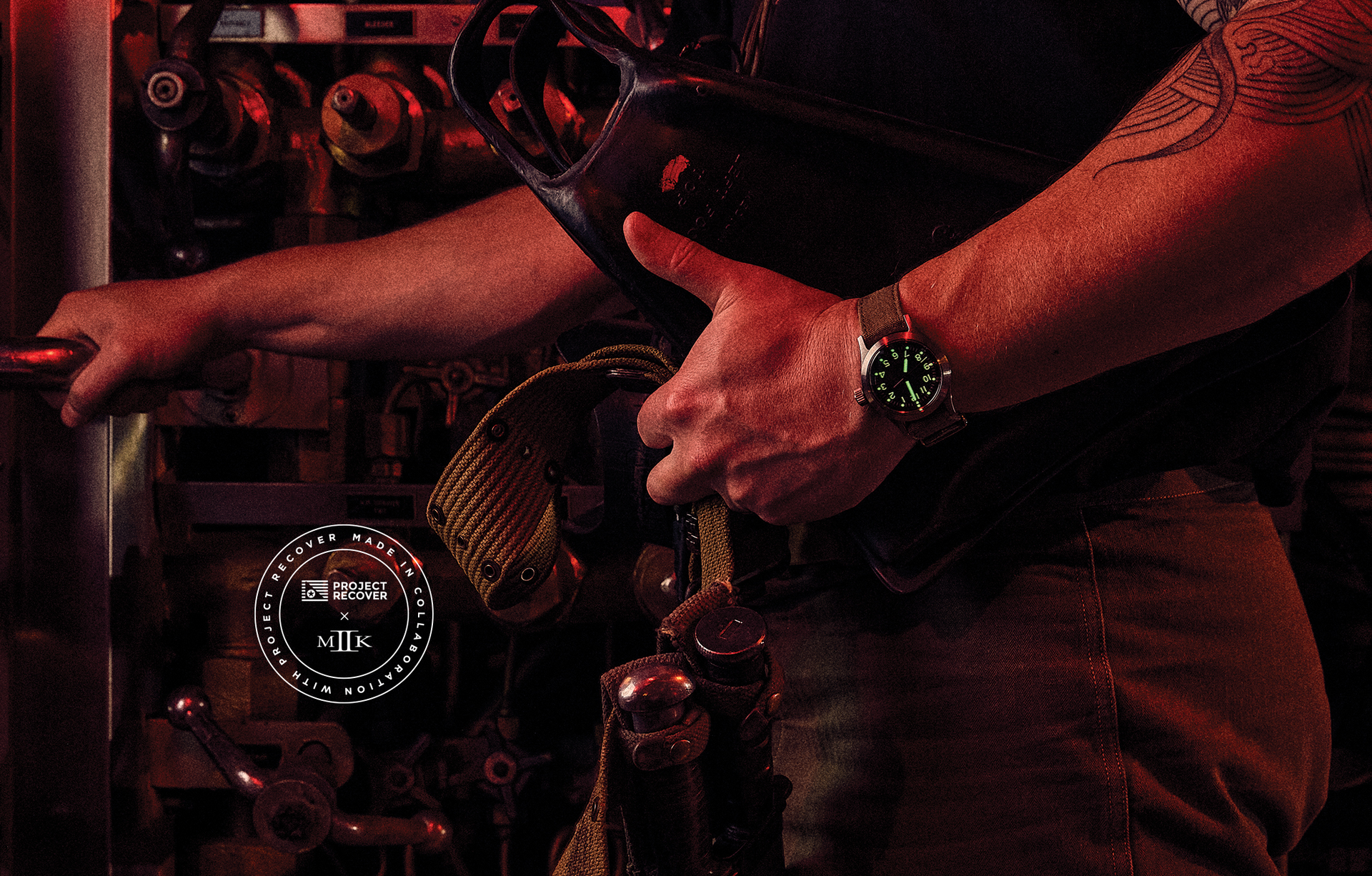Modern vintage high-quality tool military watch – Mk II Watches
