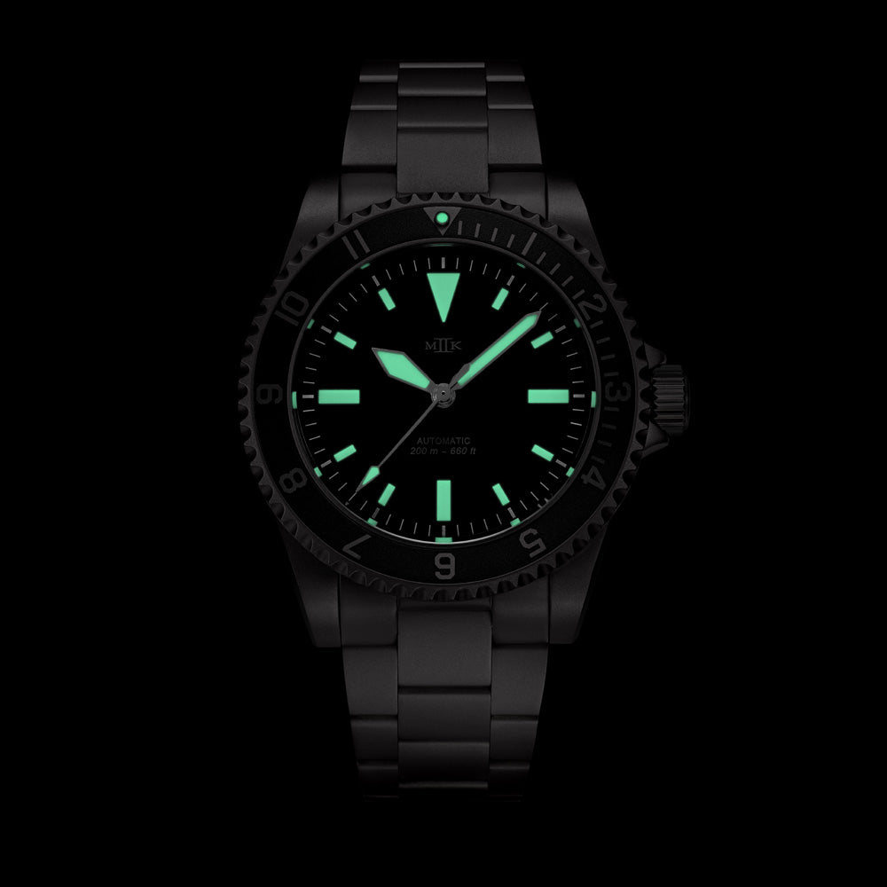Fulcrum 39 Date, 12-hr Bezel (Blk) – Mk II Watches